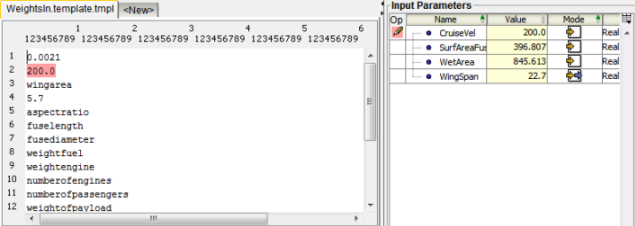 Configuring the Sizing Weights Input Parsing Instructions